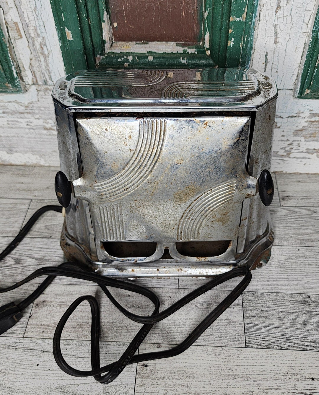 Antique Toaster - Son-chief Vintage Art Deco Series 680 Chrome 2 Slice ...