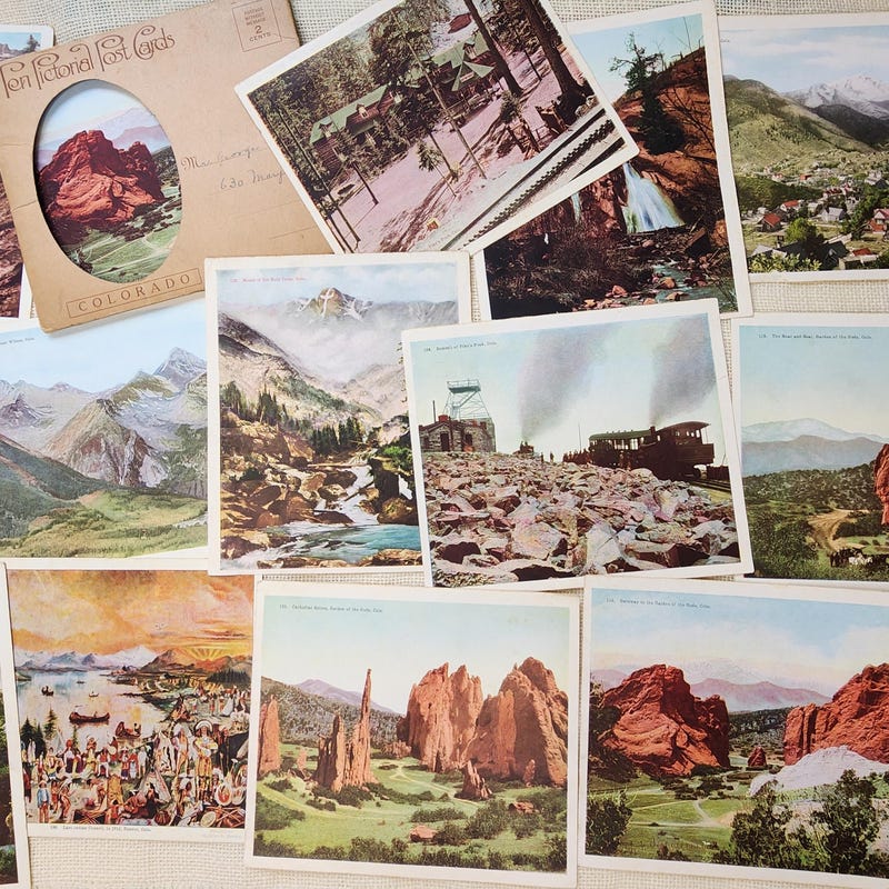 Colorado Postcards - Etsy