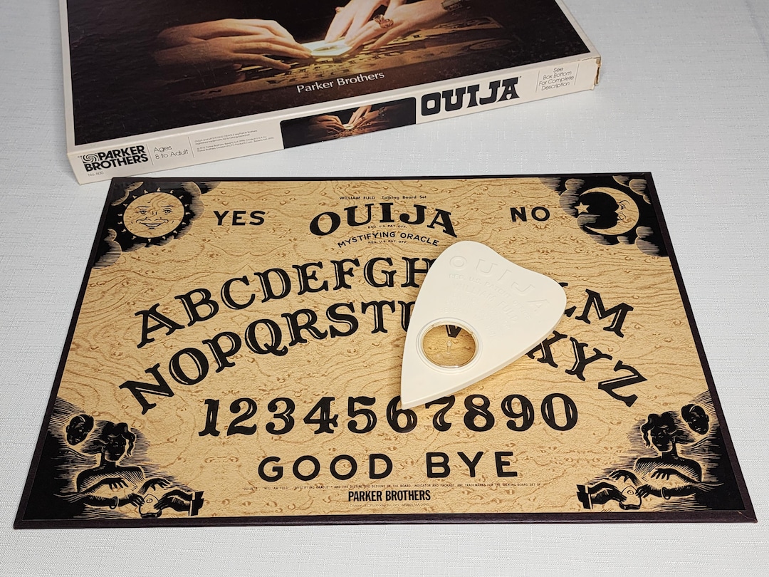Vintage Ouija Board Mystifying Oracle Talking Board Set by Parker ...