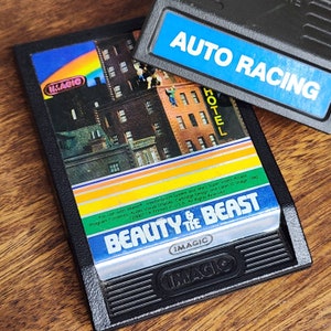 Vintage Video Games Mattel Intellivision Auto Racing IMAGIC Beauty and ...