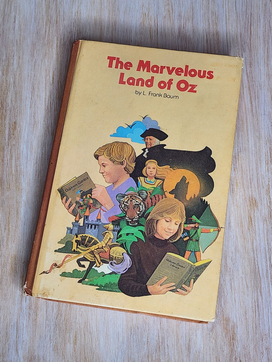 The Marvelous Land of Oz by L. Frank Baum Children's - Etsy