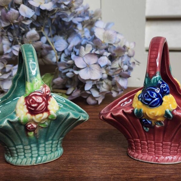 Ceramic Basket - Etsy