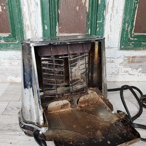 Antique Toaster - Son-chief Vintage Art Deco Series 680 Chrome 2 Slice ...