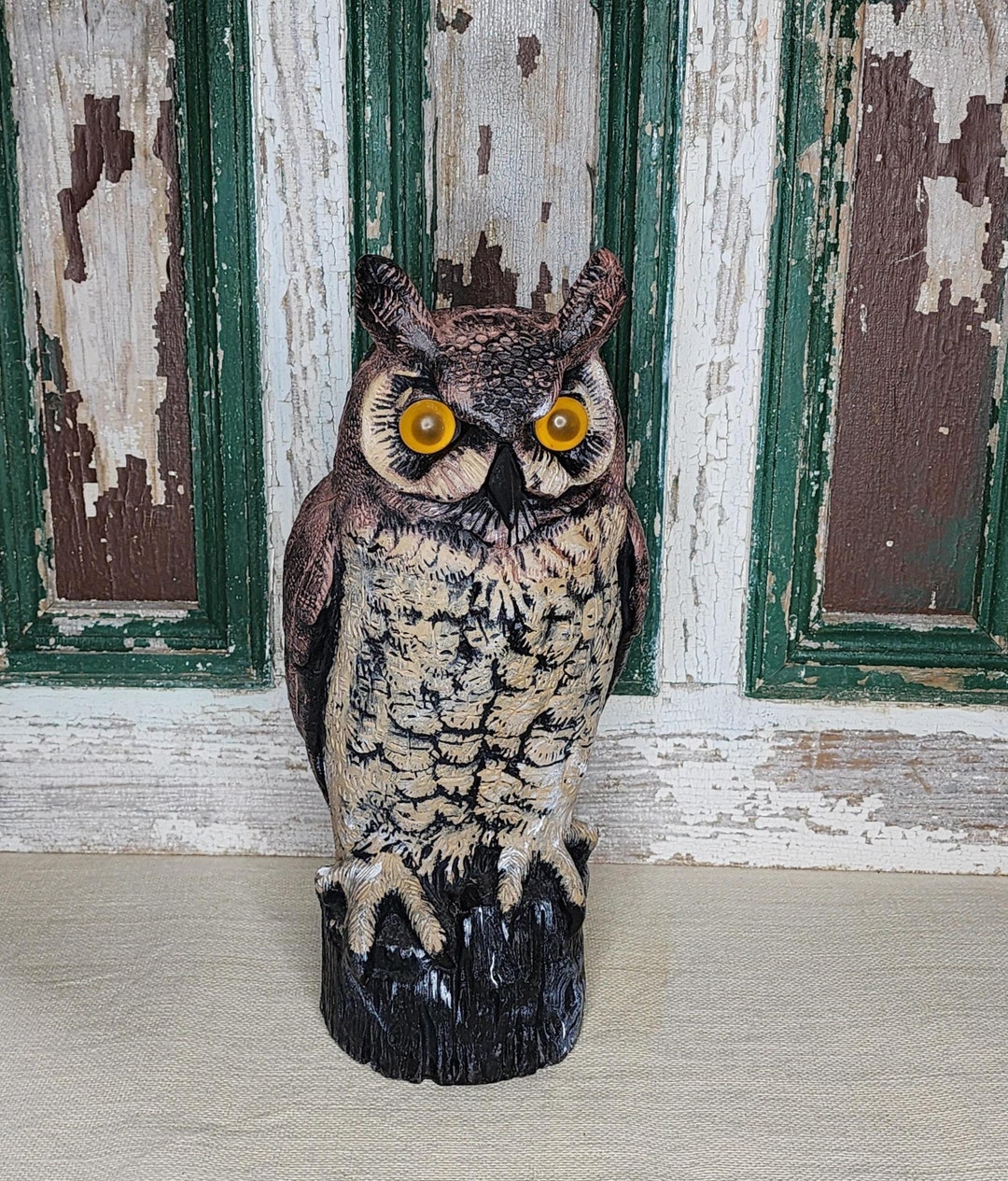 Vintage Owl - Dalen Products Owl Blow Mold - Vintage 1990 Plastic ...