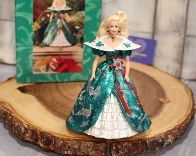 Vintage Barbie Stocking Hanger, Holiday Barbie, Hanger Original Box ...