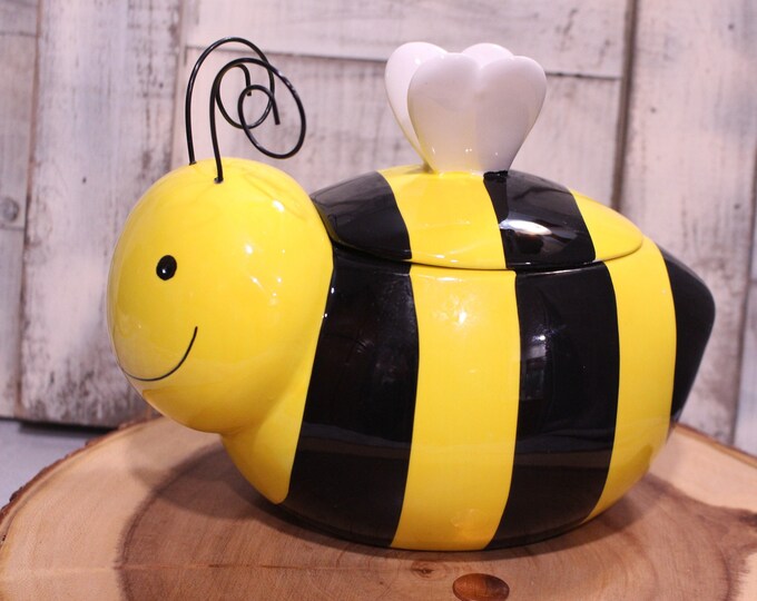 Vintage Avon Busy Little Bee Treat Jar, Snack Container, New Comes With ...