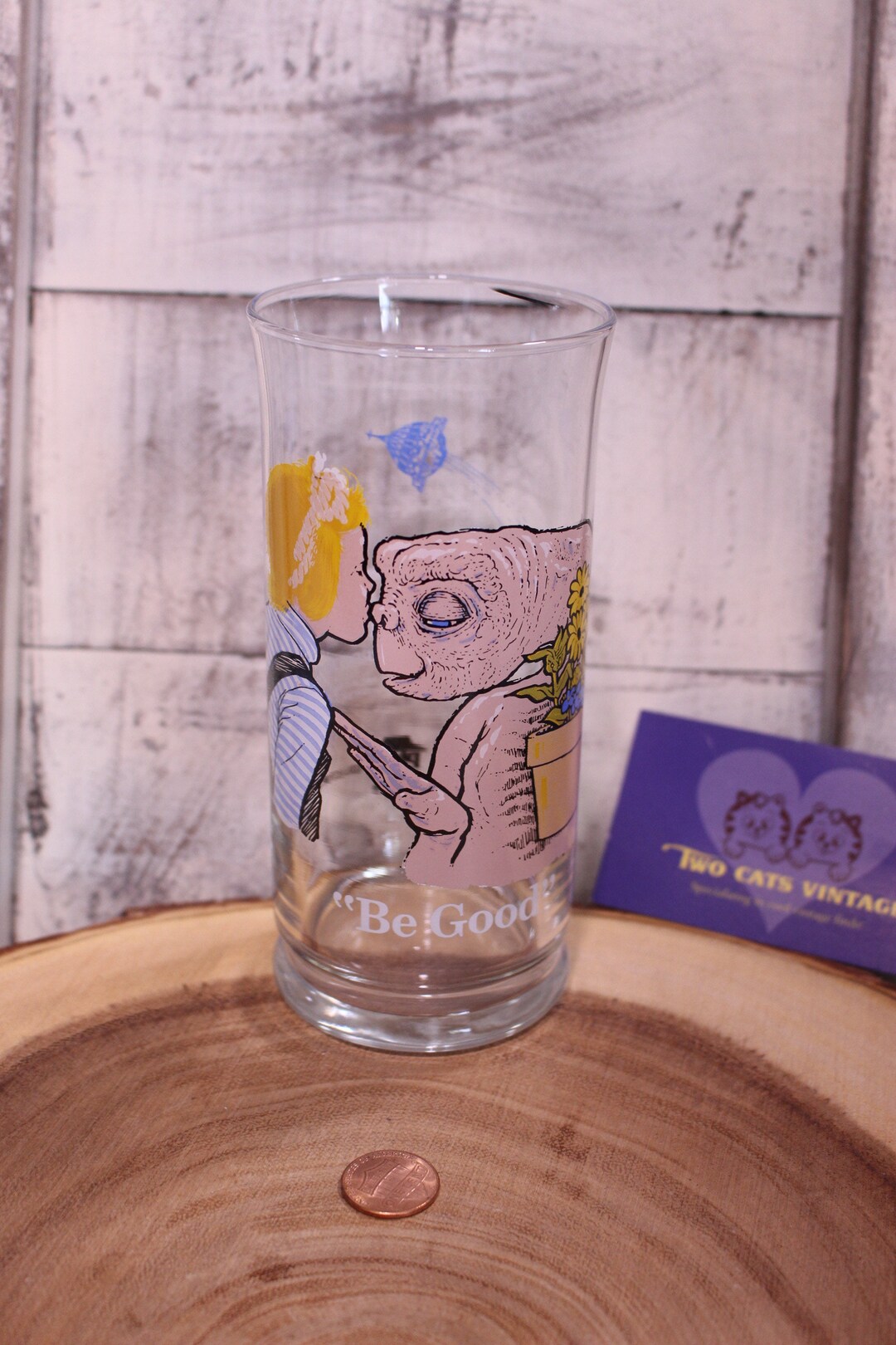 Vintage Pizza Hut ET "be Good" Glass, 1982, Amazing Condition - Etsy