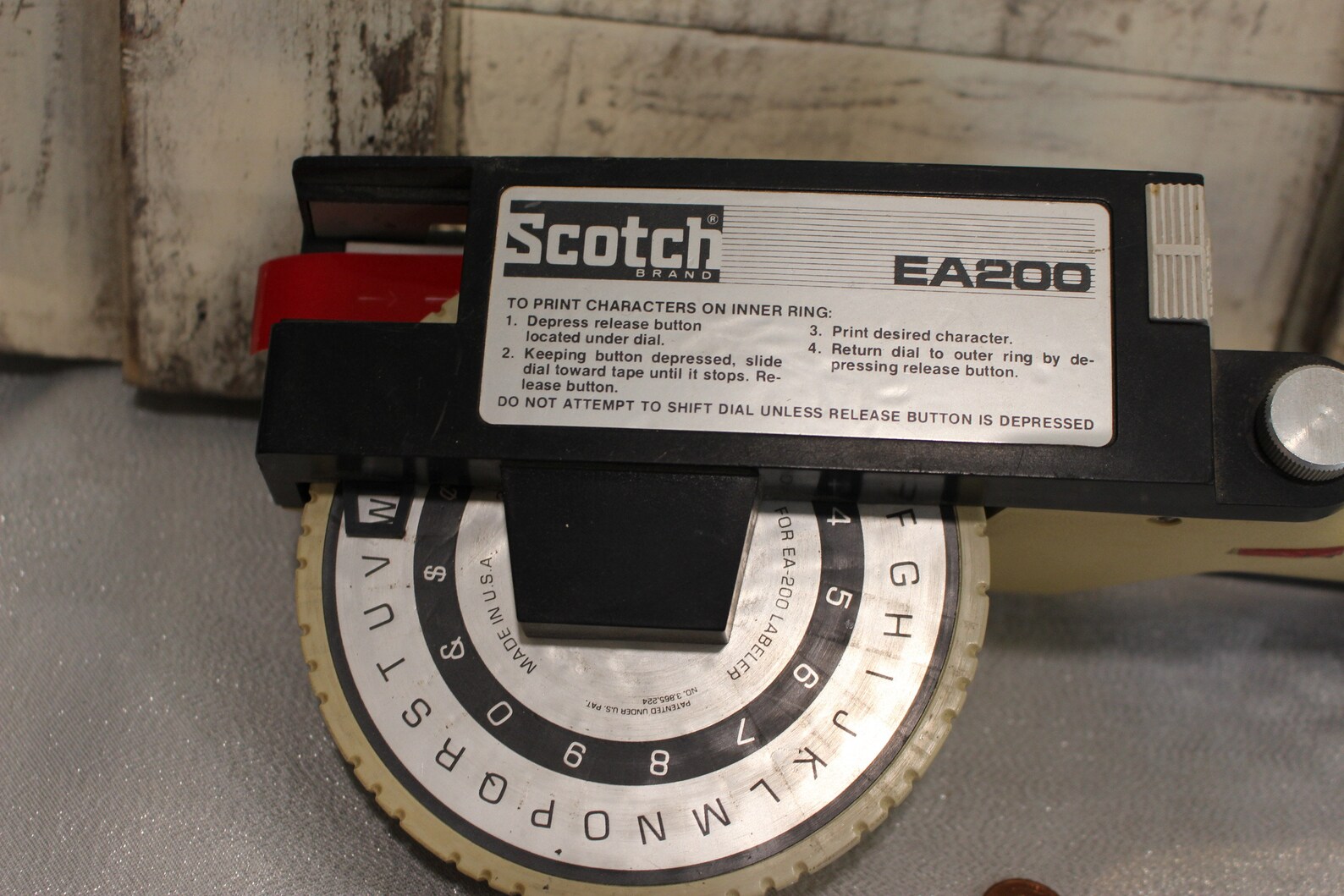 Vintage Scotch Label Maker EA200 Extra Large Heavy Duty - Etsy UK