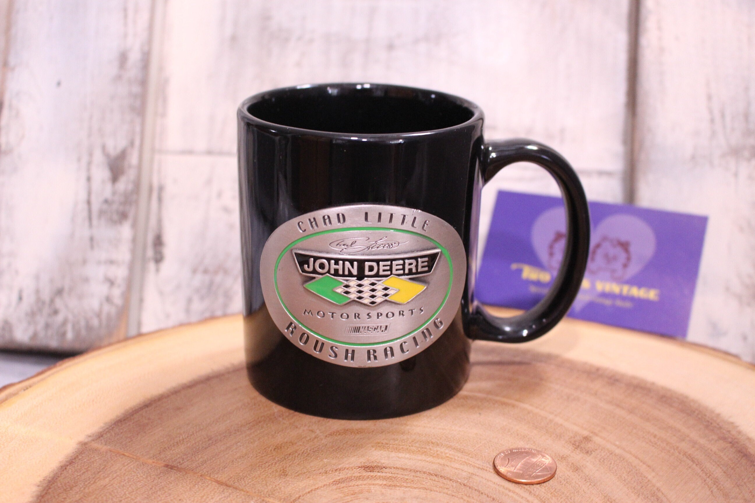 Rare Vintage John Deere Chad Little Motorsports Nascar Roush Racing, as ...