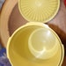 Tupperware SERVALIER Starburst Container 70s Retro, Gold Vintage ...