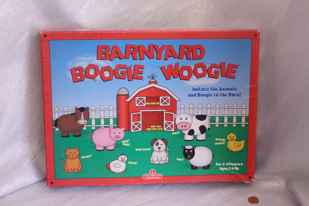 Vintage 1990s Barnyard Boogie Woogie Game for Ages 3 and Up - Etsy