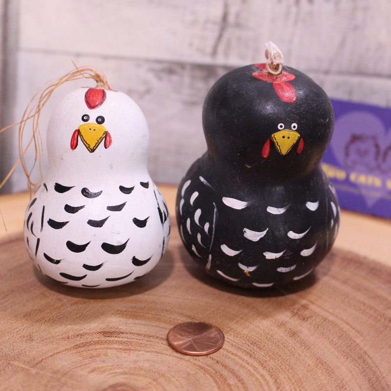 Gourd Chickens - Etsy