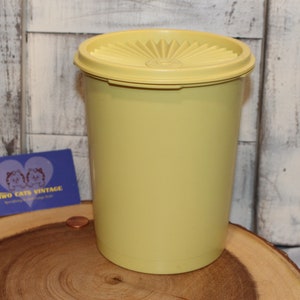Tupperware SERVALIER Starburst Container 70s Retro, Gold Vintage ...