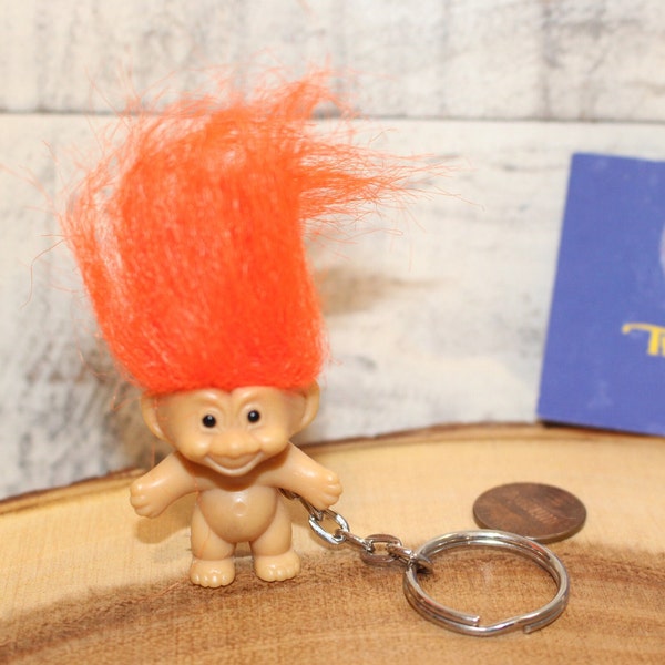 Troll Doll Keychain - Etsy
