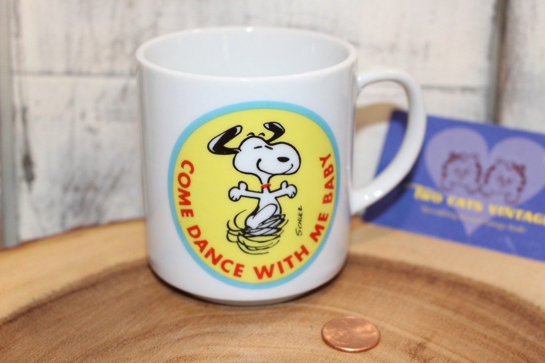 Rare Snoopy Come Dance With Me Baby, Soup, Coffee, 1958 - Etsy