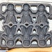 Vintage Cast Iron Ginger Bread Man Cooking Mold/baking Pan, Smiley Face ...