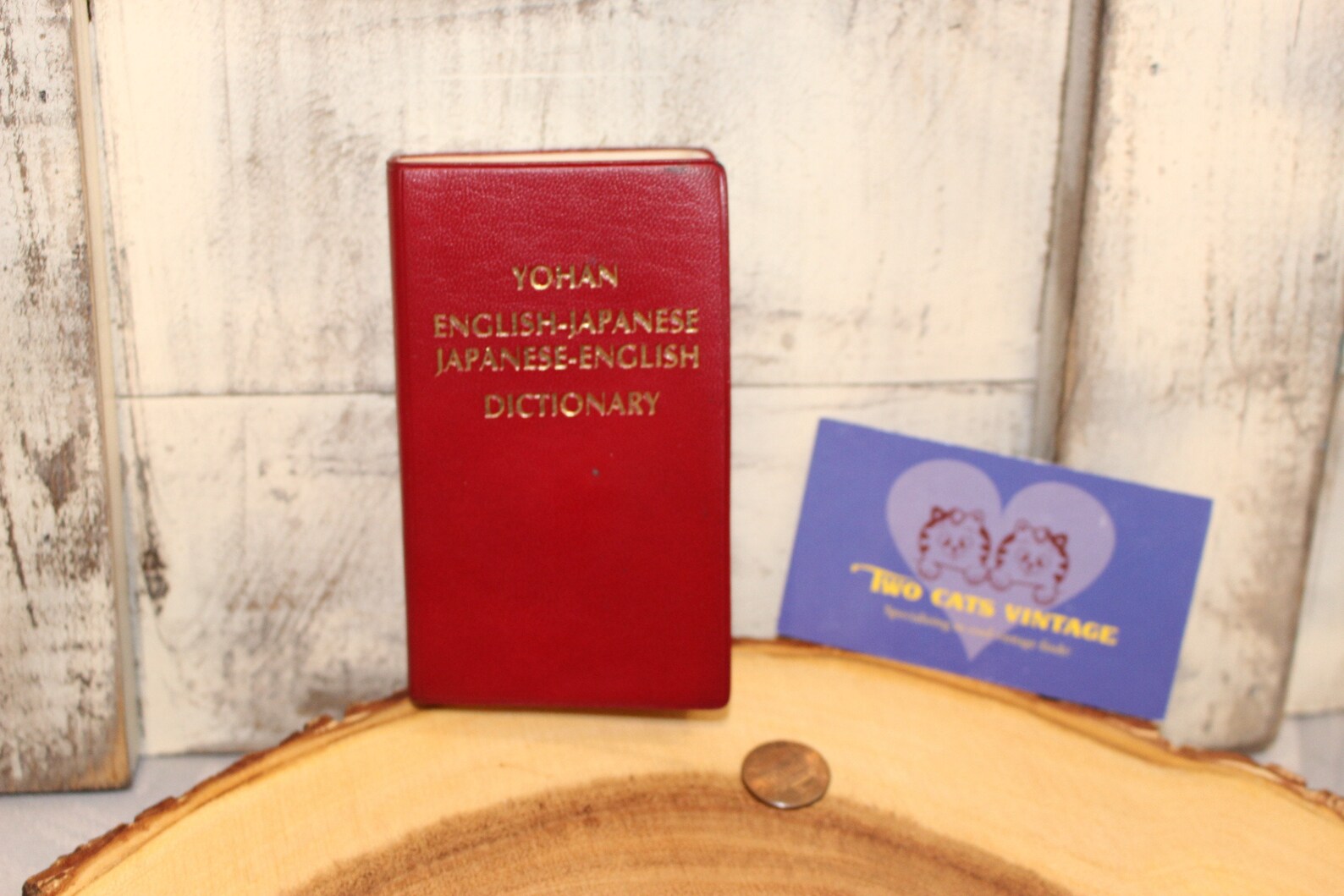Vintage Yohan English to Japanese Japanese to English Small - Etsy