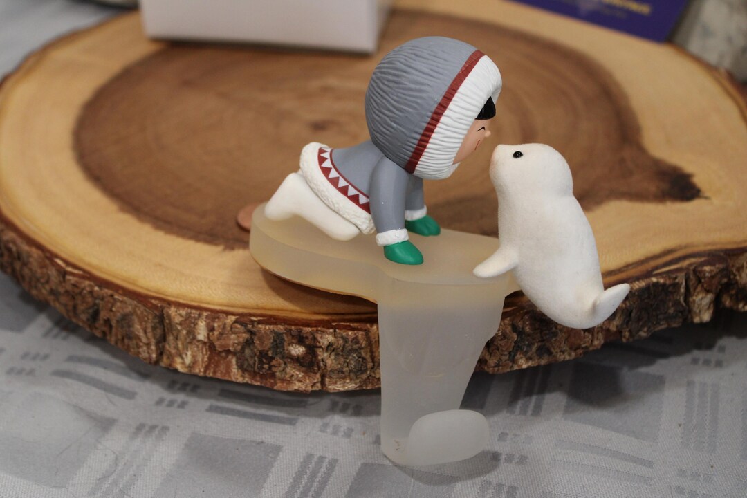 Vintage Polar Pals Stocking Hanger, Hanger Hallmark Box - Etsy