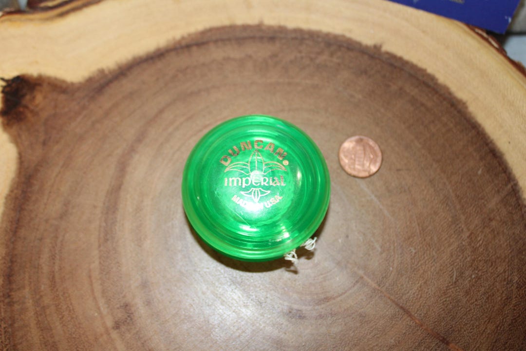 Vintage Clear Green Duncan Imperial Yo-yo, Vintage YO-YO, See ...