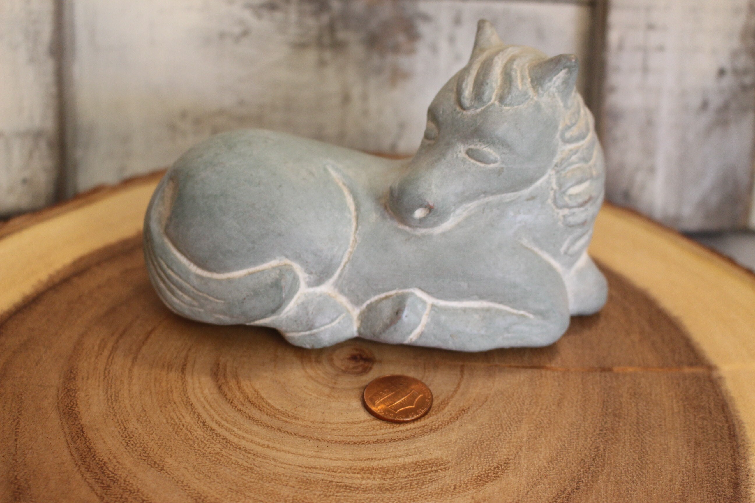 Sculpture Art & Collectibles Vintage Isabel Bloom Horse Laying Down ...