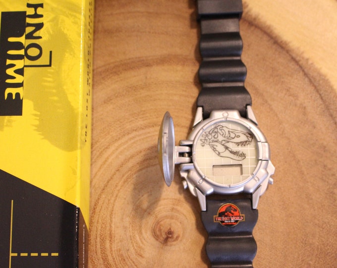 Vintage Techno Time Watch, 1997 the Lost World Jurassic Park, Burger ...