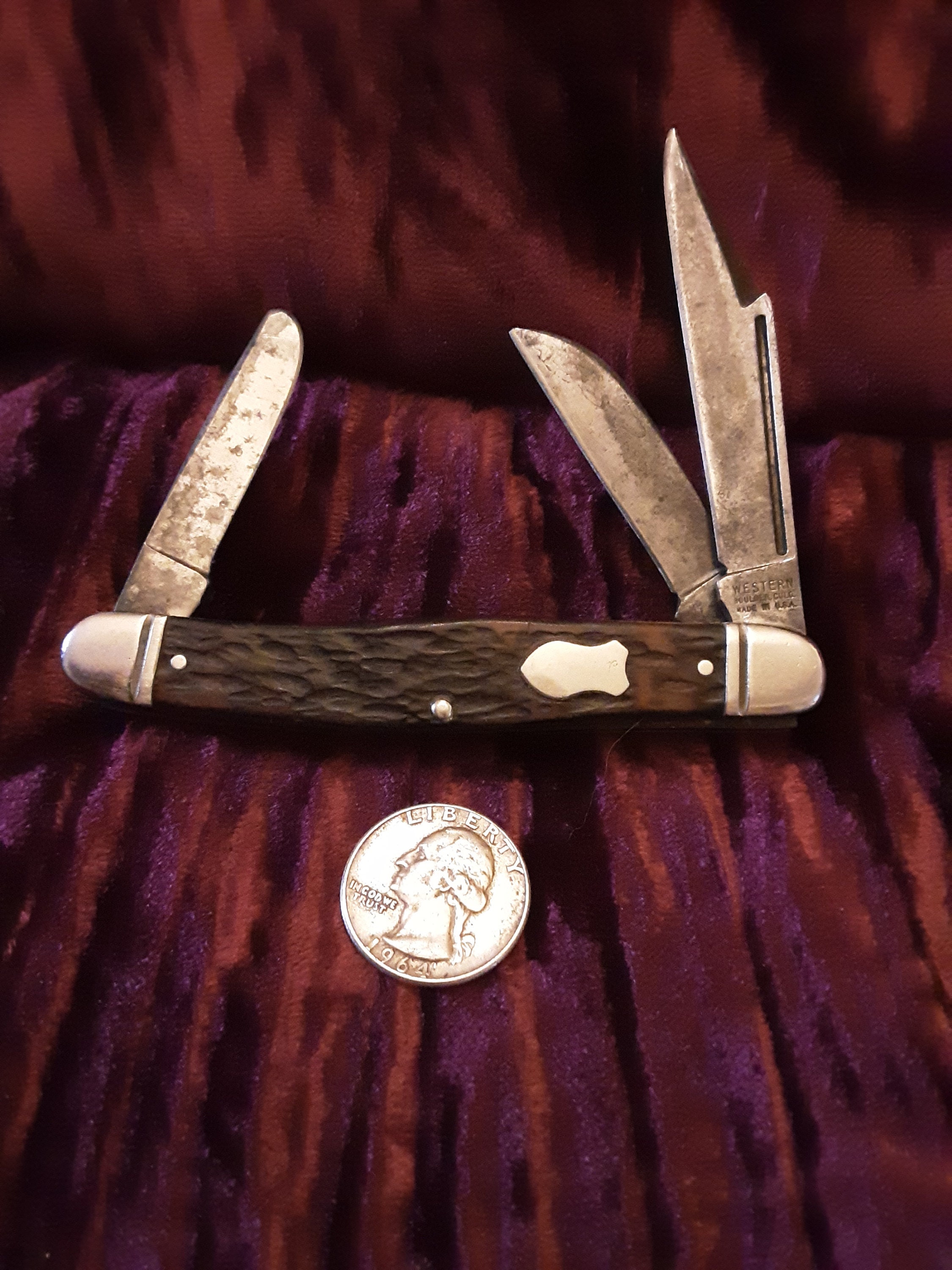 Vintage Western Stockman Knife - Etsy