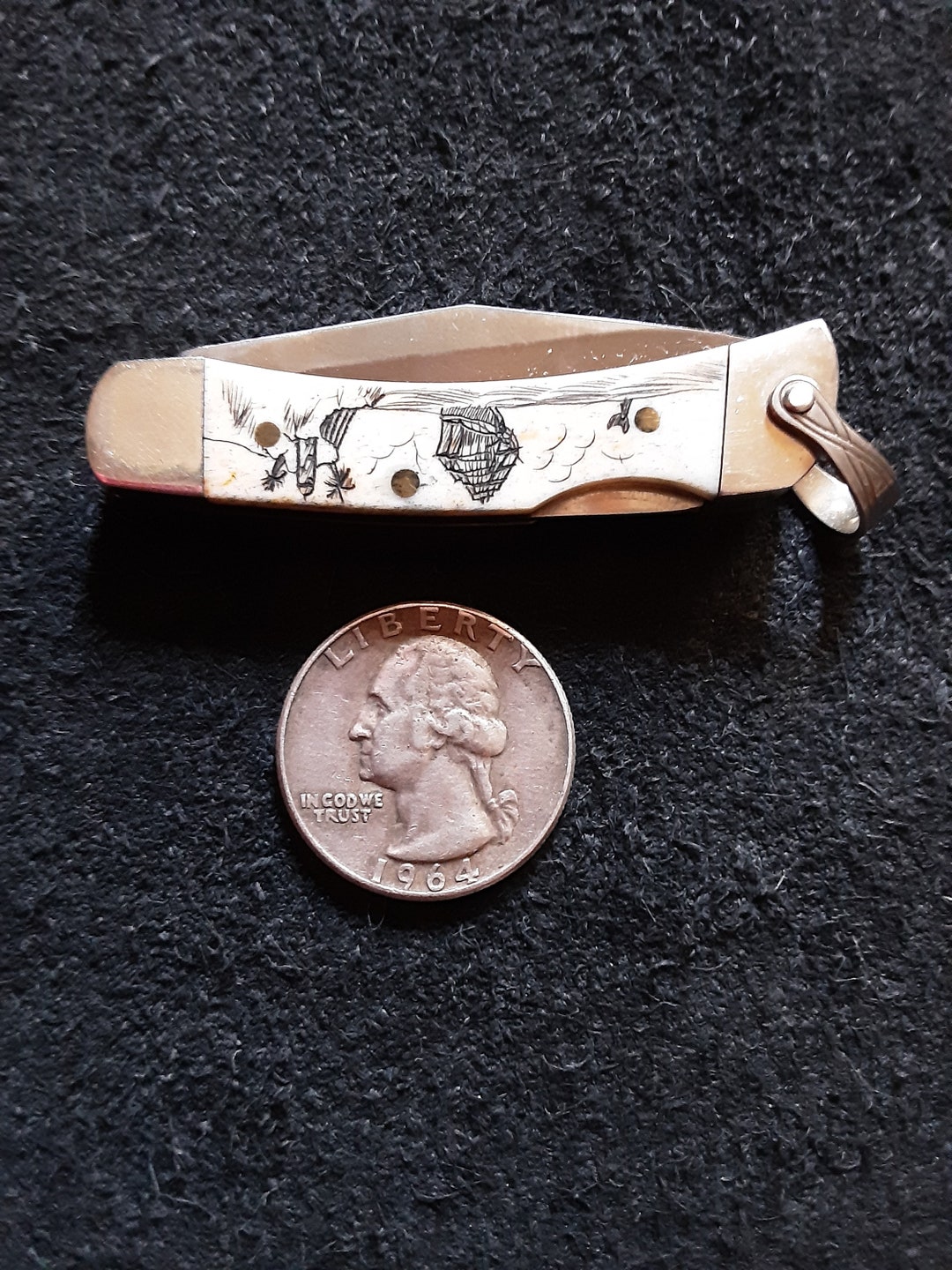 Vintage Romo Pocket Knife - Etsy