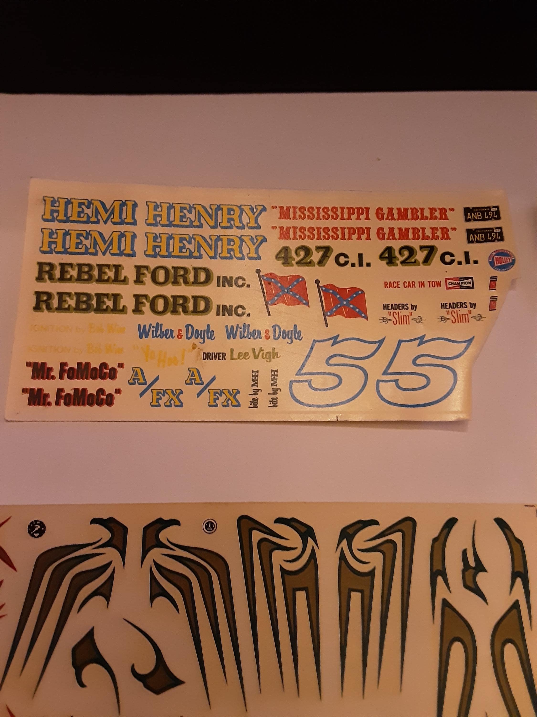 Vintage Hot Rod Decals - Etsy
