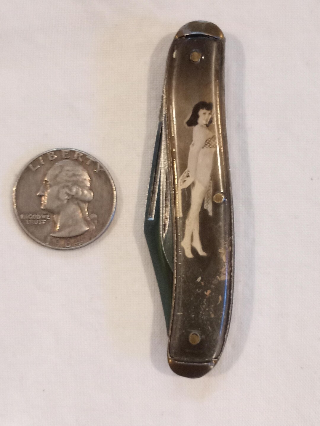 Vintage Pin up Knife. - Etsy
