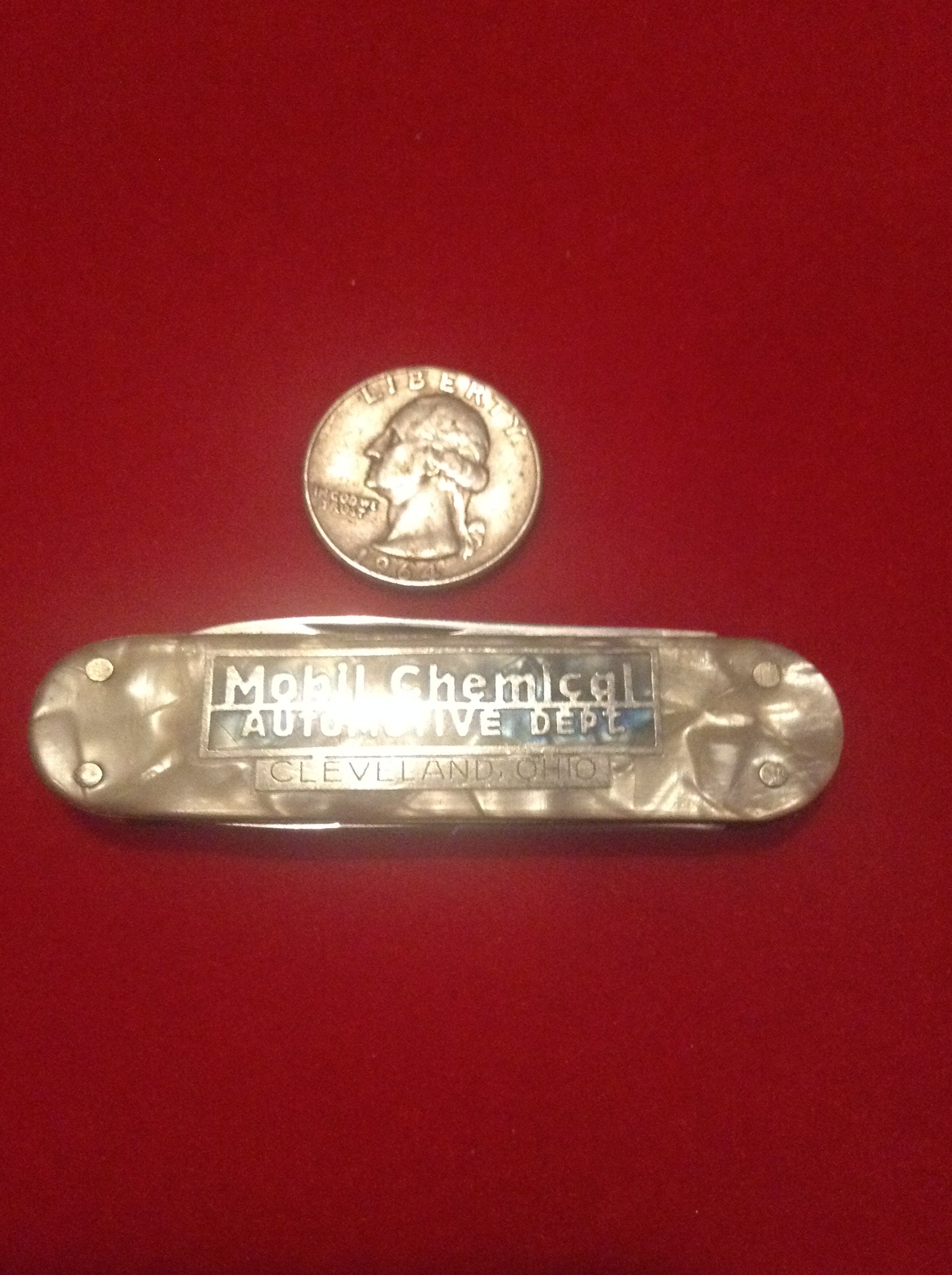 Vintage Advert. Pocket Knife - Etsy