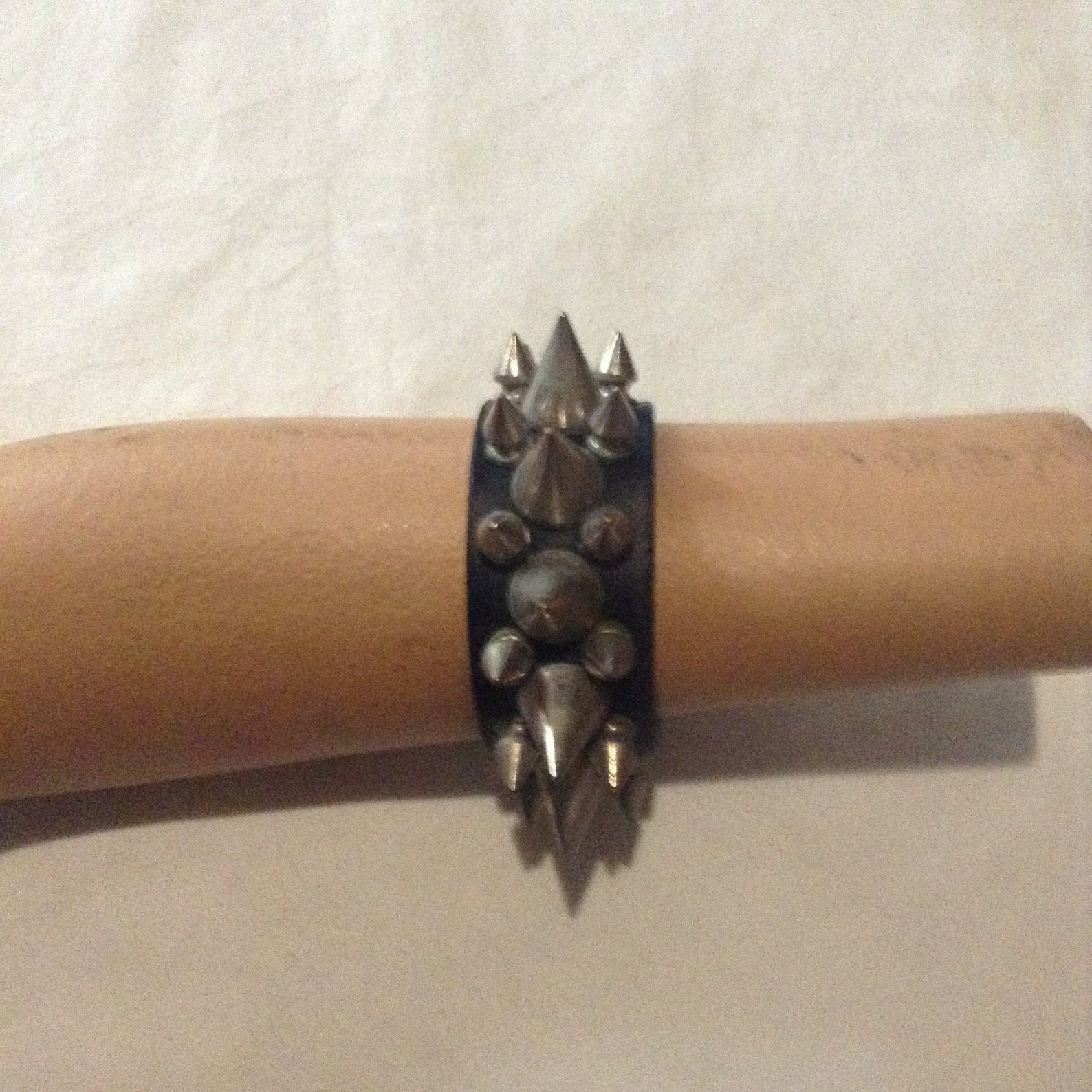 Vintage Spike Wrist Band - Etsy