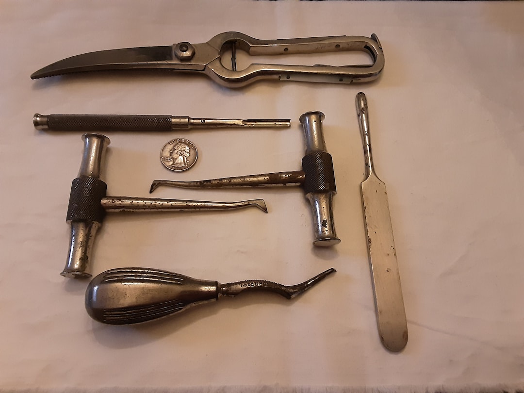 Antique Dental Tools oddities - Etsy