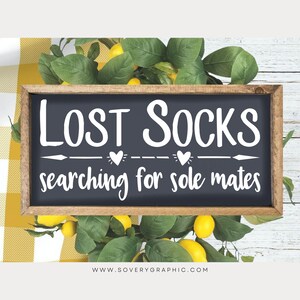 Lost Socks SVG: Funny Laundry Room Decor (digital Download) - Etsy