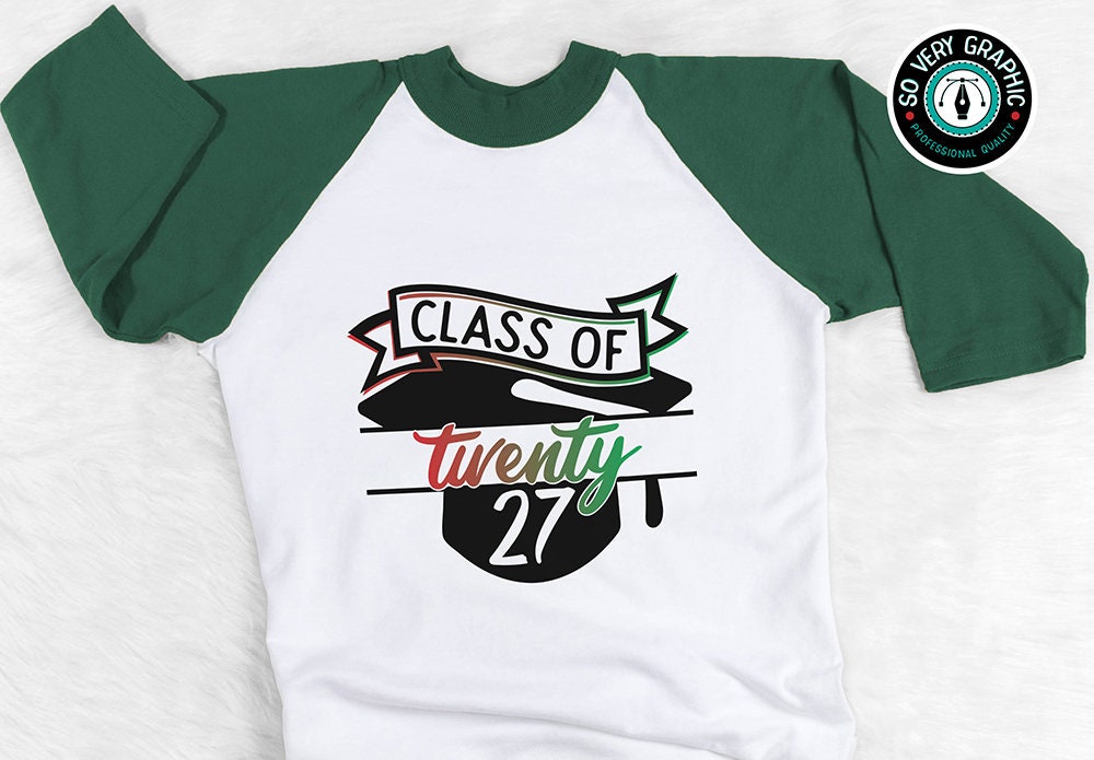 Class of 2027 Graduation Cap SVG Design for Cricut | Etsy