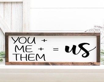 Cute Family Sign - Etsy