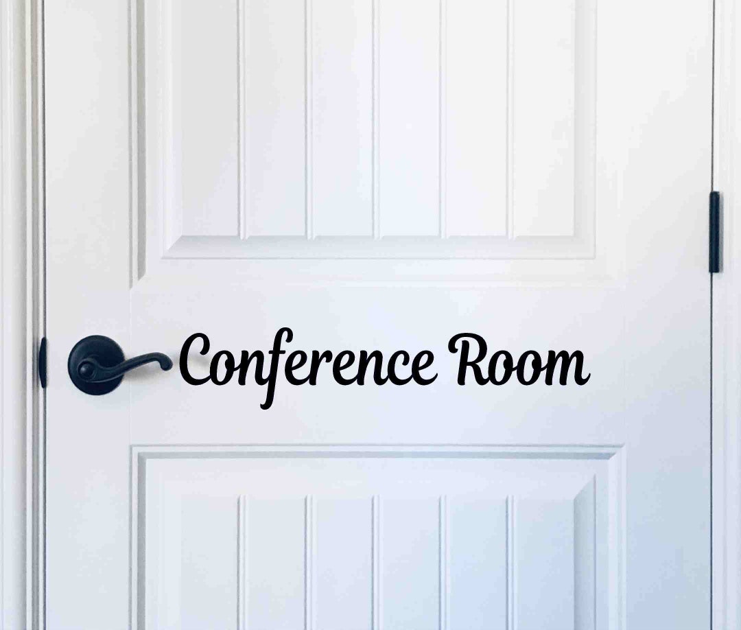 Conference Room Vinyl Decal Business Decal Office Decals Vinyl ...