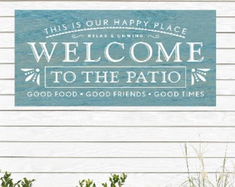 Patio Sign - Etsy