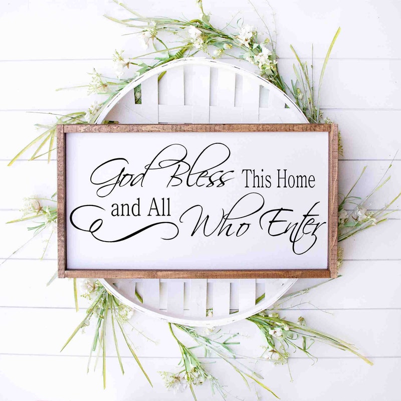 Biblical Farmhouse Signs - Etsy