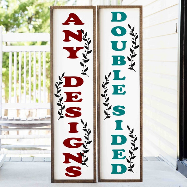 Reversible Porch Sign - Etsy