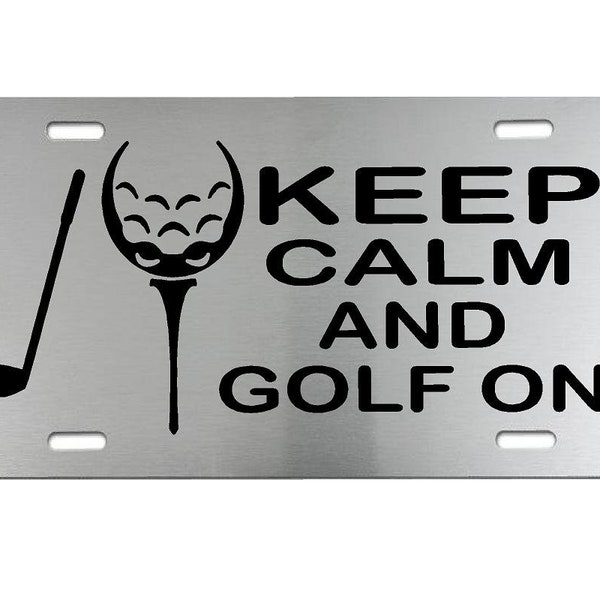 Funny Golf License Plate - Etsy