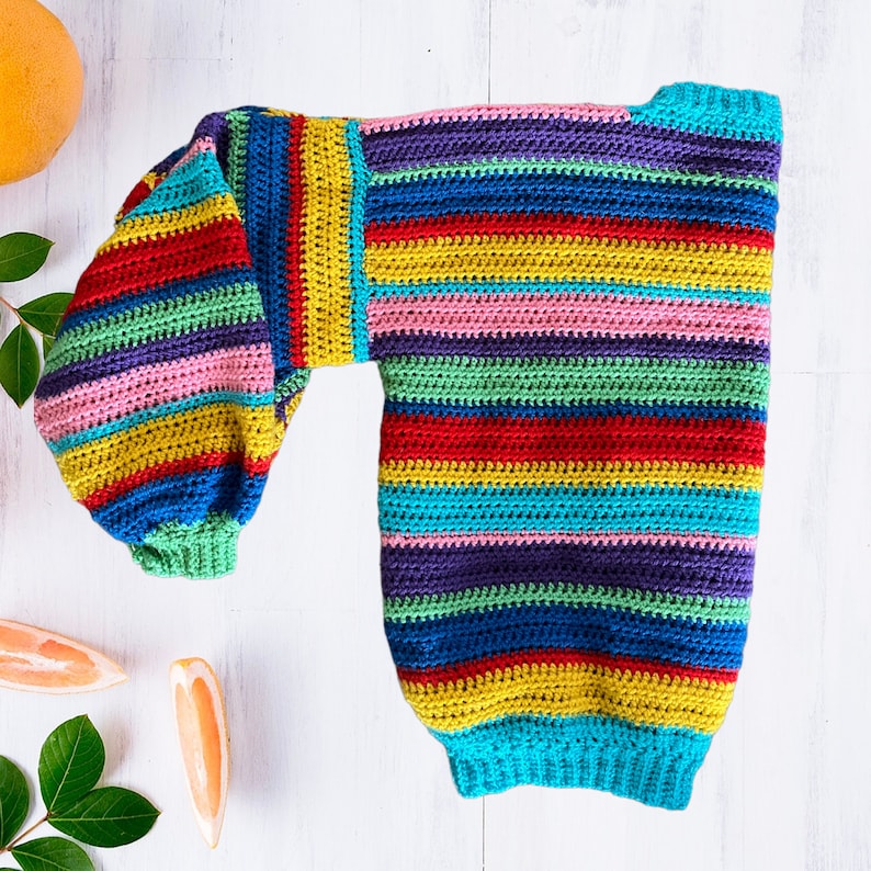 Izzy African Flower Sweater Crochet Pattern - Etsy