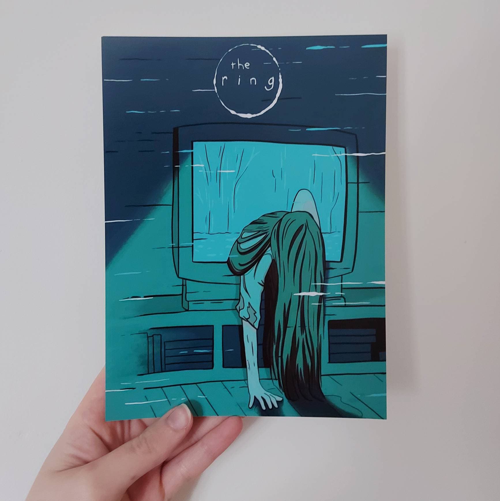 The Ring - Samara - A5 Art Print - Etsy