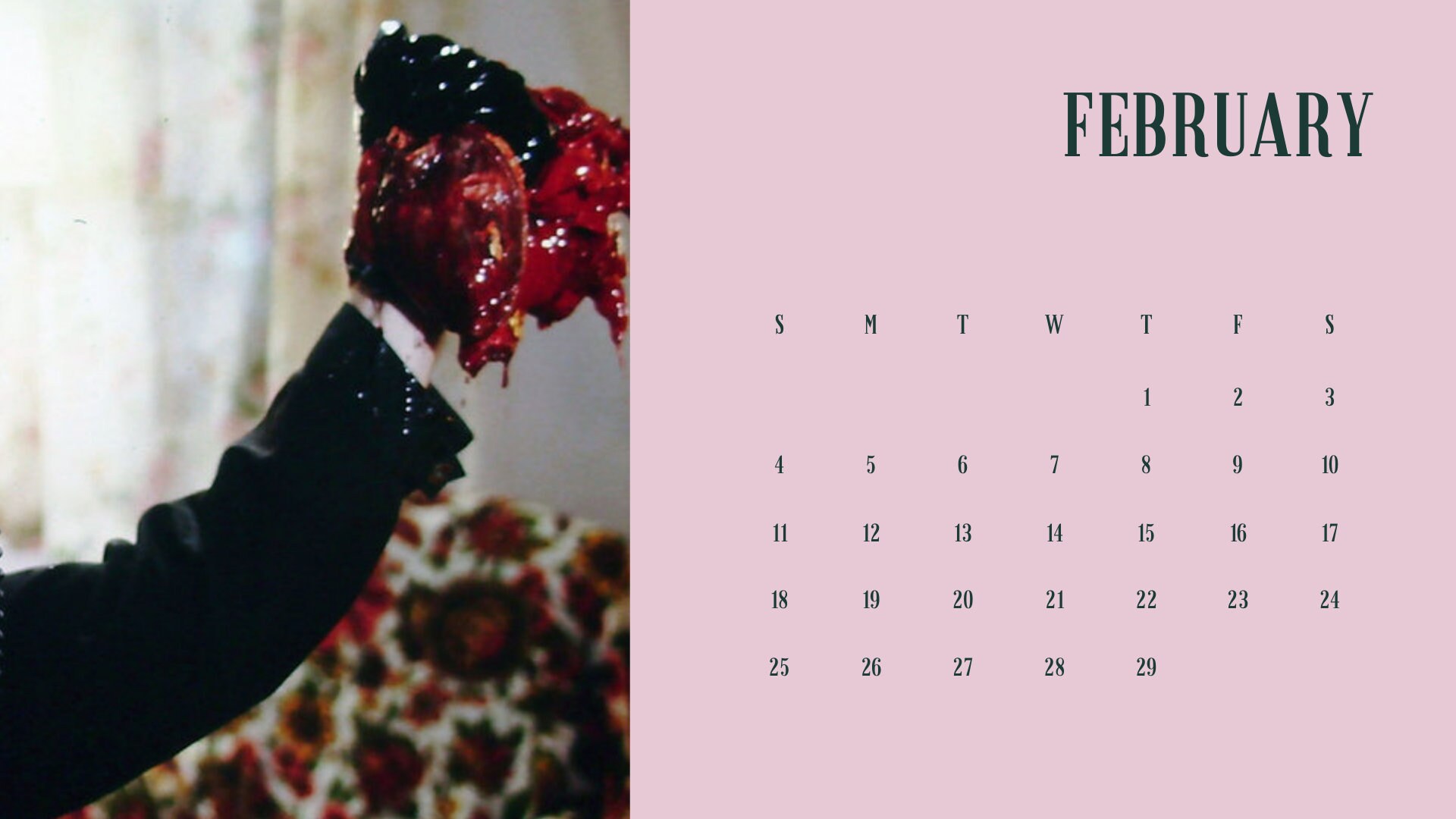 2024 Calendar - Horror Movie Stills - Etsy