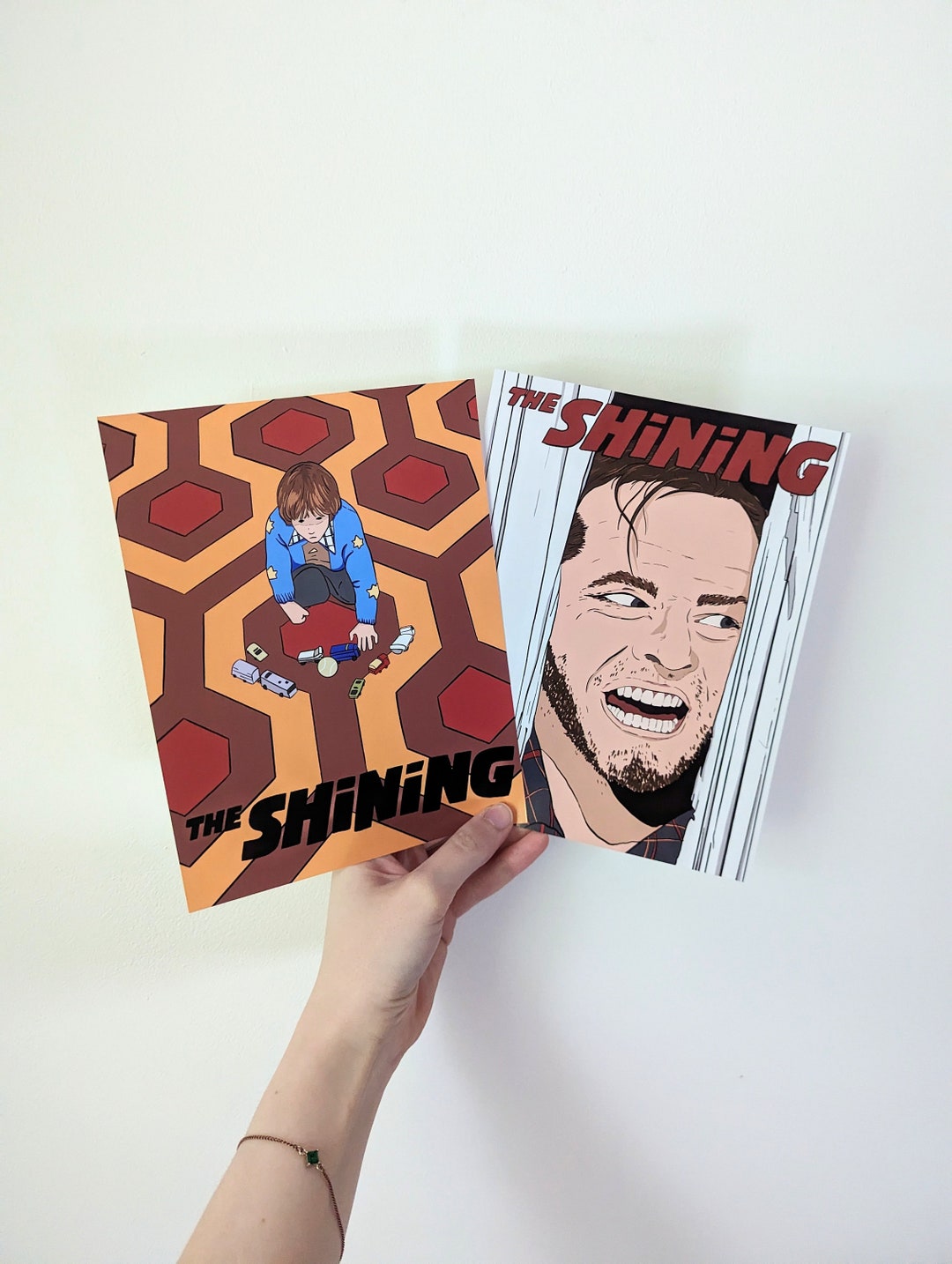 The Shining - Jack Torrance & Danny Torrance - A5 Art Prints Set - Etsy