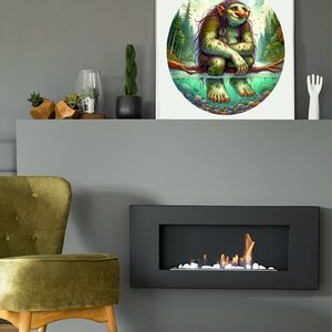 Troll Print Summer Forest Swimming Hole Troll PNG Printable Transparent ...