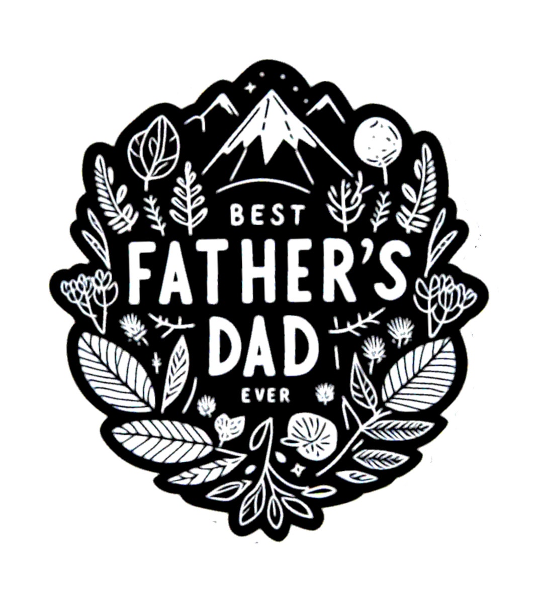 Fathers Day Sticker Set Printable Stickers JPG and PNG 11 Inches High ...