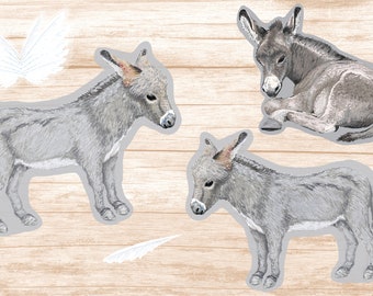 Miniature Donkeys - Etsy