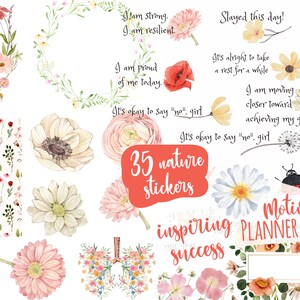 2024 Planner Wildflower Printable Planning Pages Bujo Download Daily ...