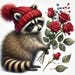 Woodland Hearts Png Printables Set of 8 Cute Valentine Clip Art Animals ...