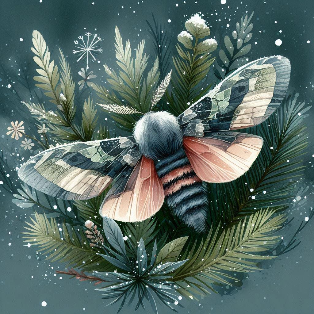 Moth Printable Pngs Set of Five Moth Prints 4000x4000 Pixels Each PNG ...